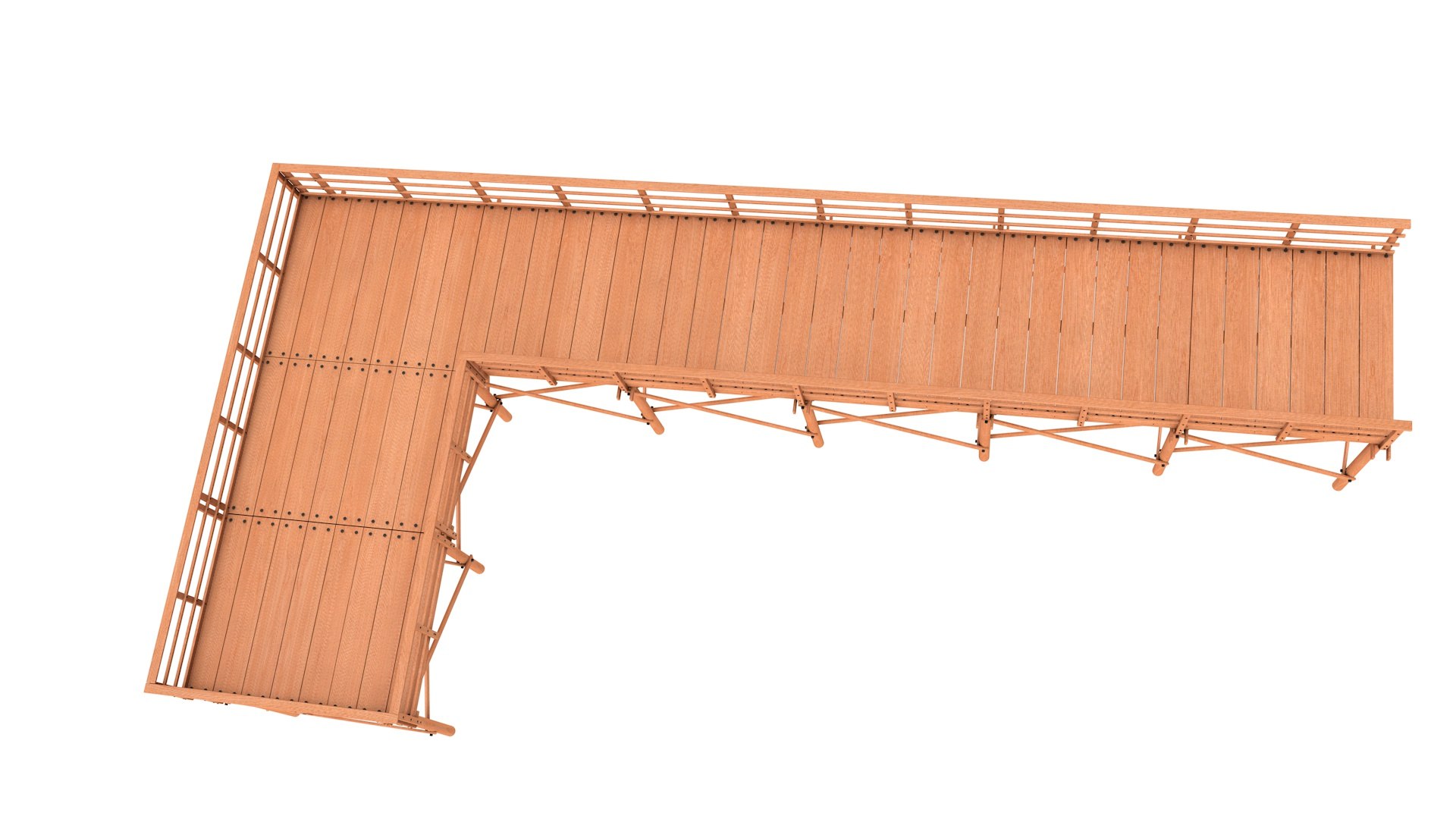 3D Pier Model - TurboSquid 1852524