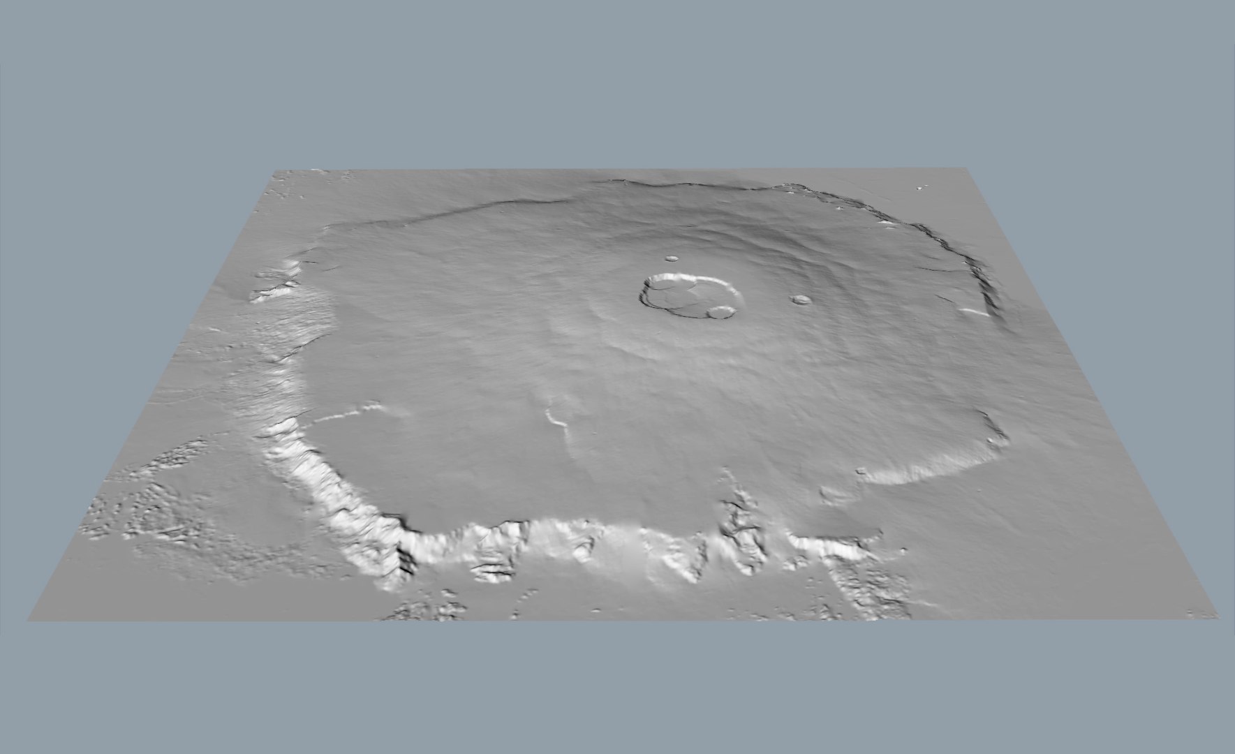 Accurate Olympus Mons Obj