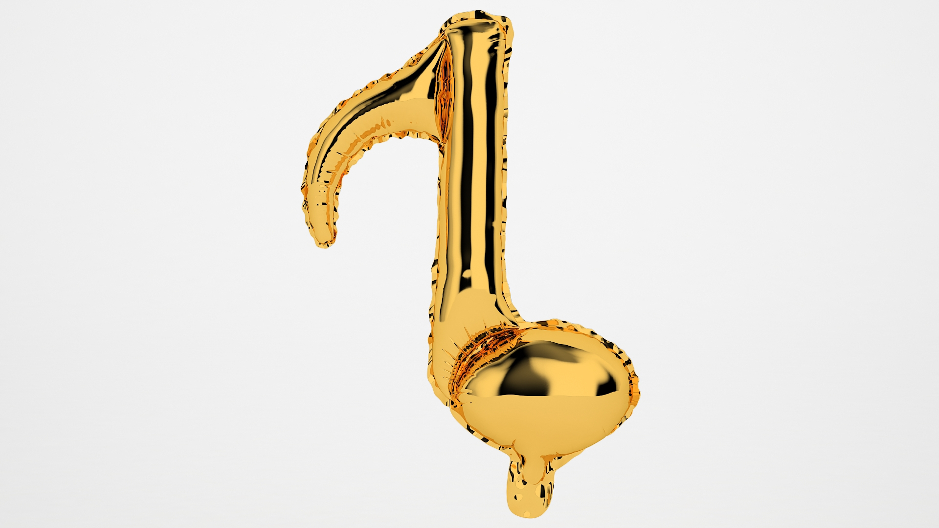 3D Foil Balloon Note Model - TurboSquid 1455655