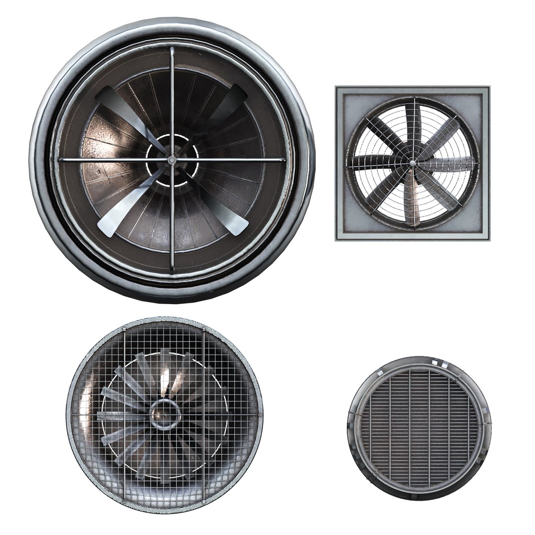 3D Fan Box Model - TurboSquid 2307284
