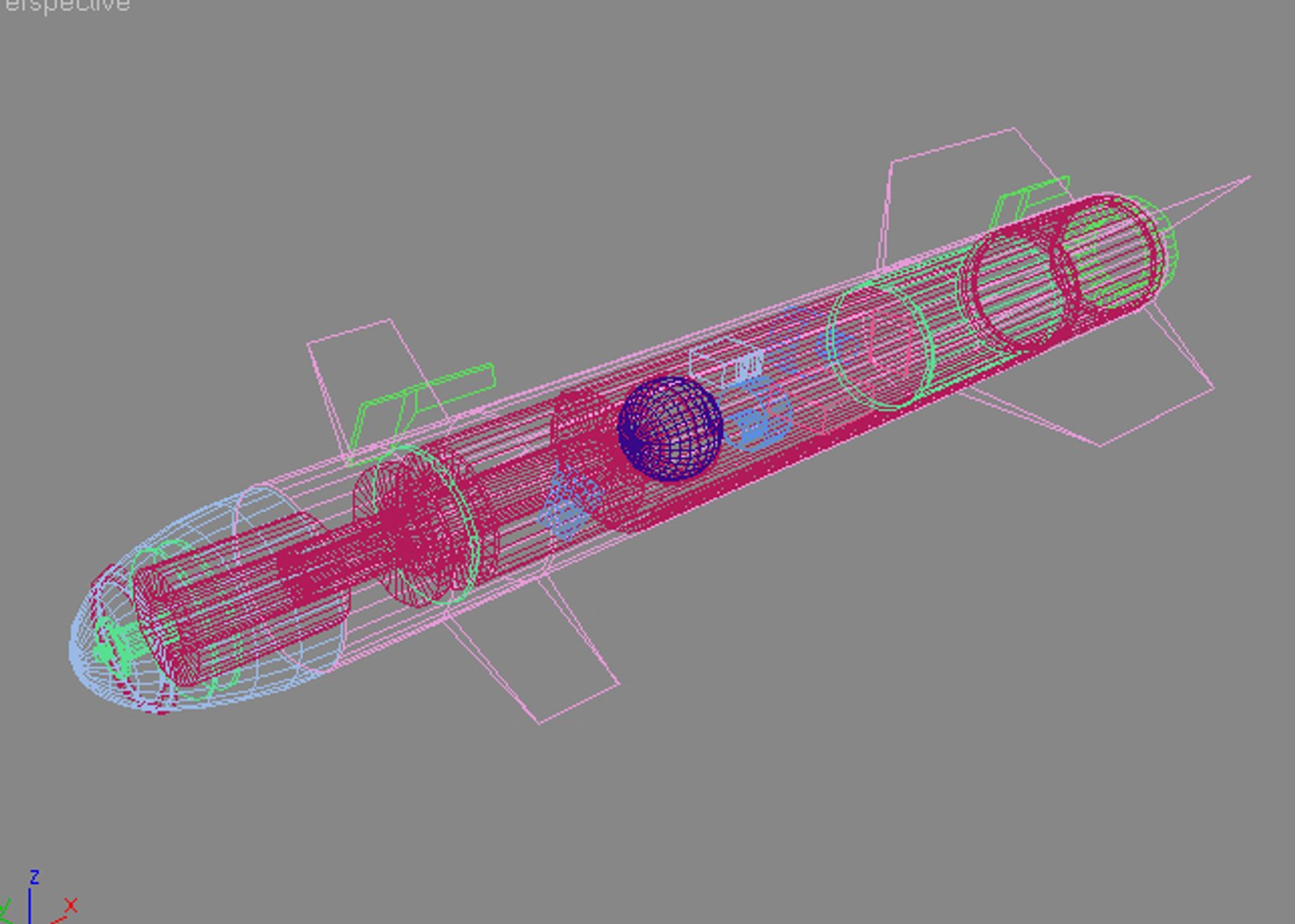 3d Hellfire Ii Missle Missile Model