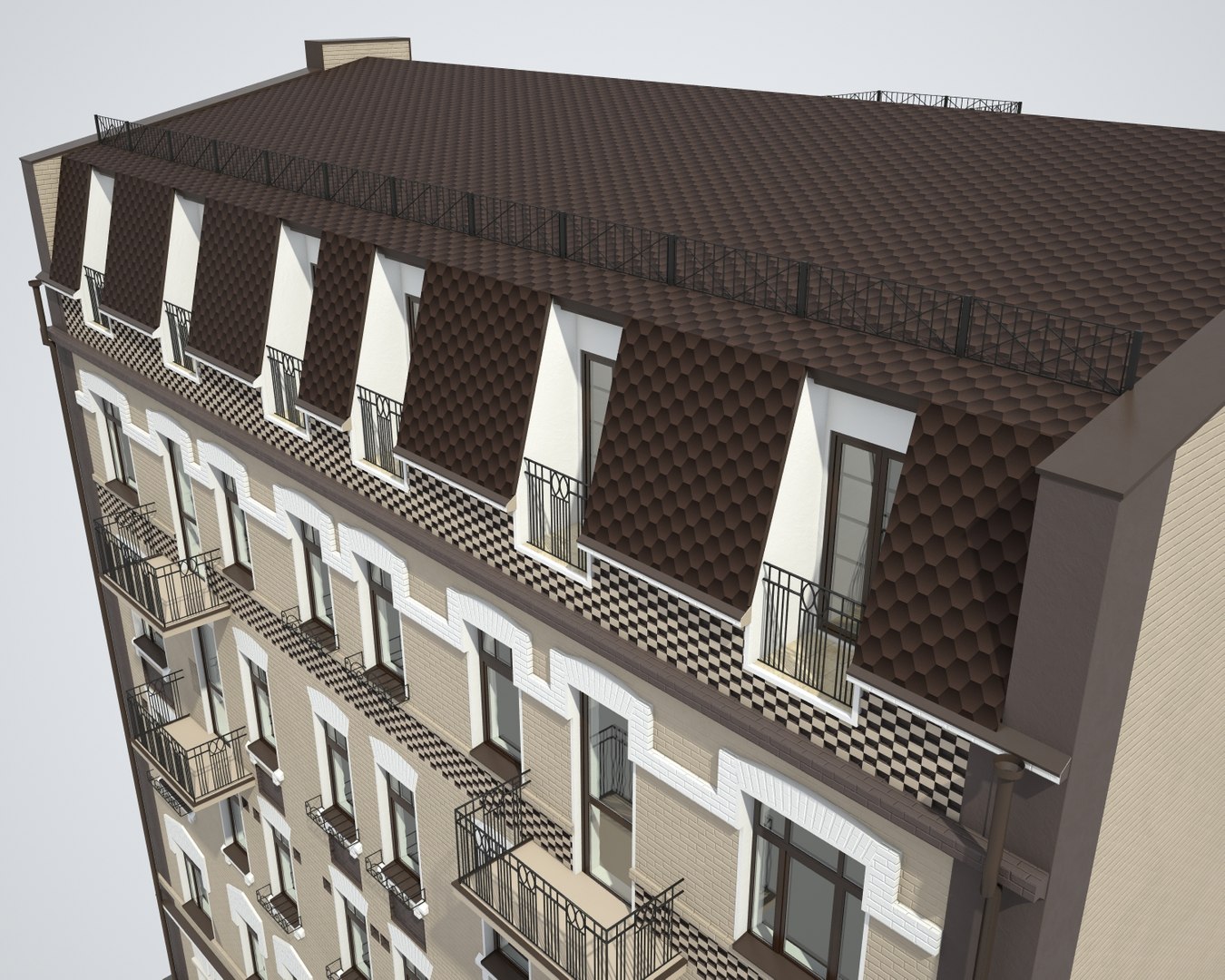 3D building moscow model - TurboSquid 1372668