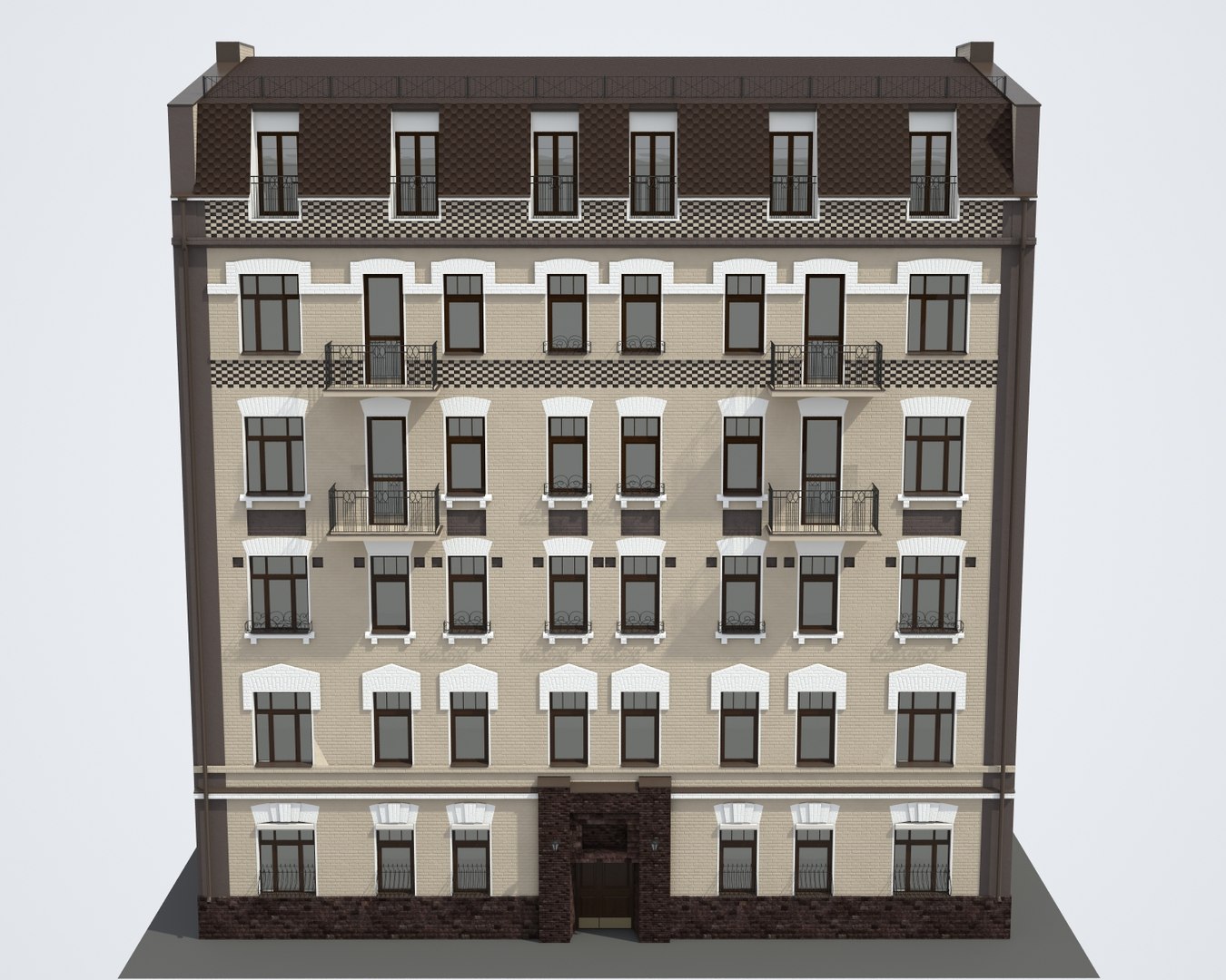 3D building moscow model - TurboSquid 1372668