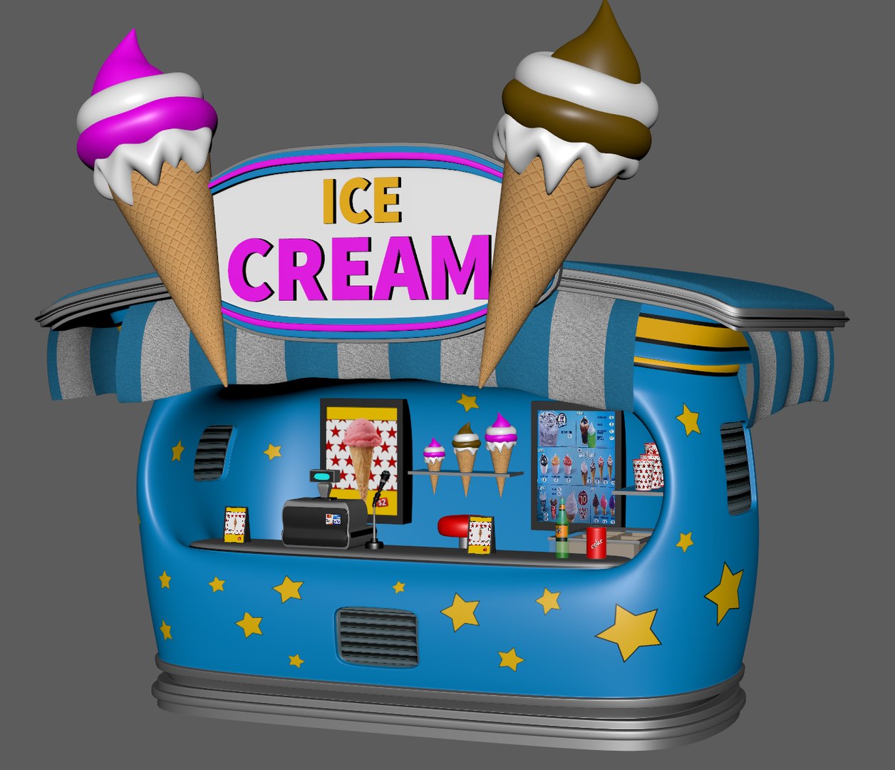 3D Model Polygons Scene - TurboSquid 1269479