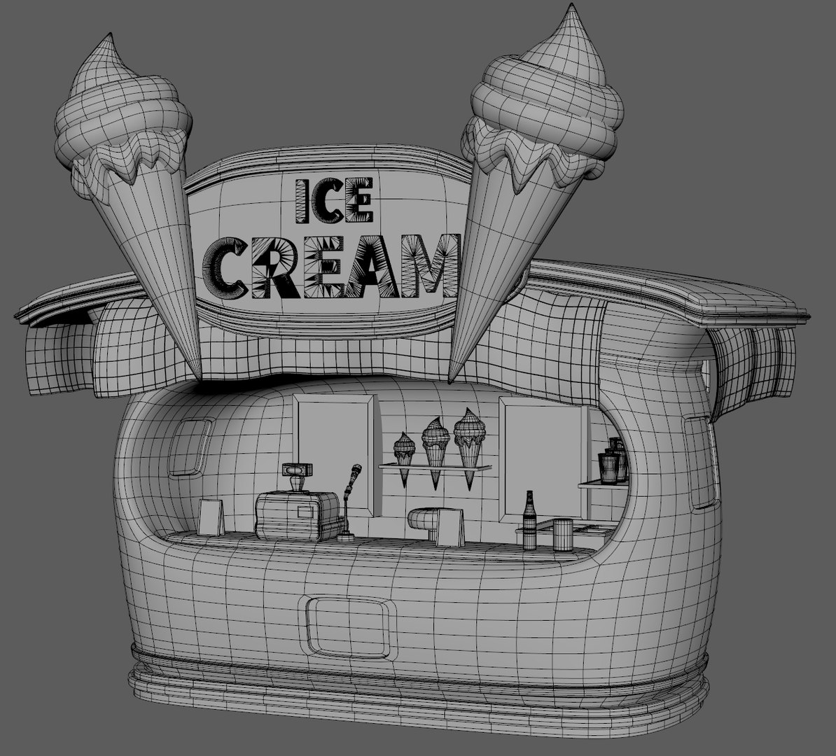 3D Model Polygons Scene - TurboSquid 1269479
