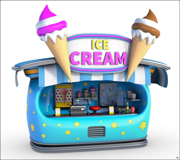 Concession Stand 3D Models for Download | TurboSquid