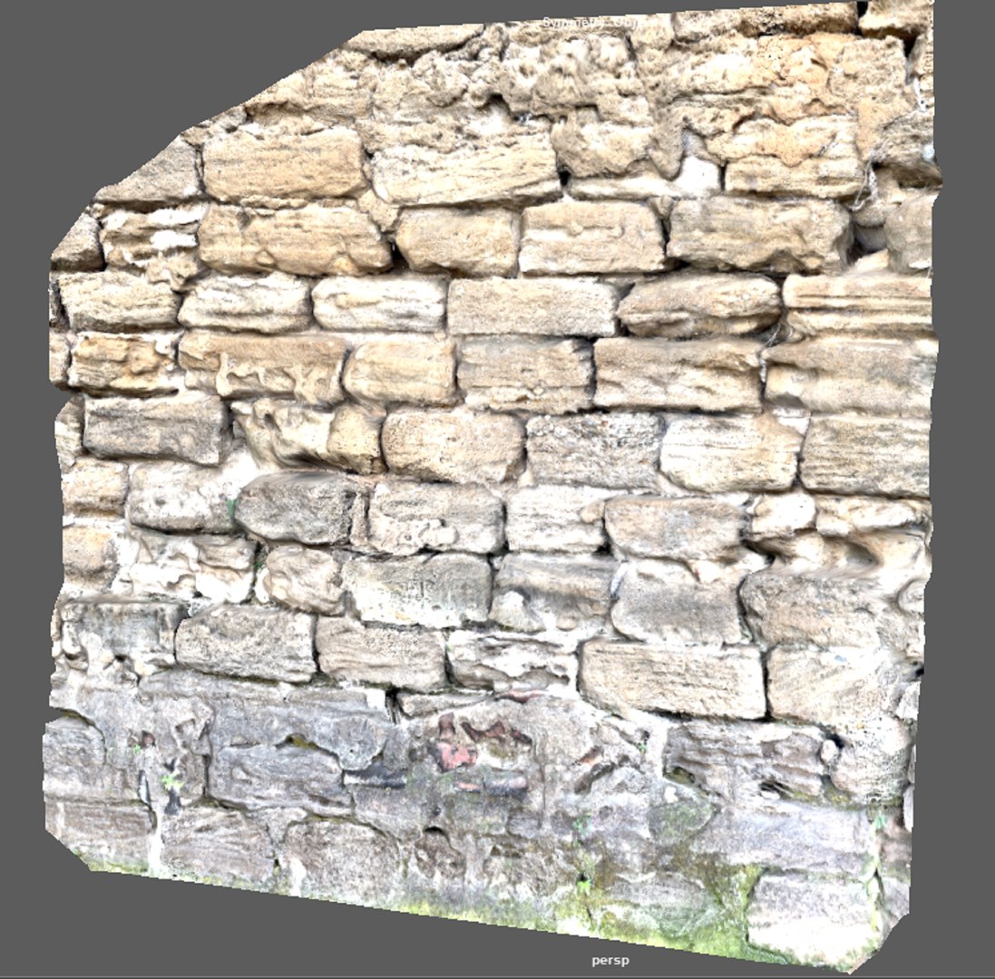 3D Gate Wall Of A Beautiful Fort Built Thousands Of Years Ago Model ...