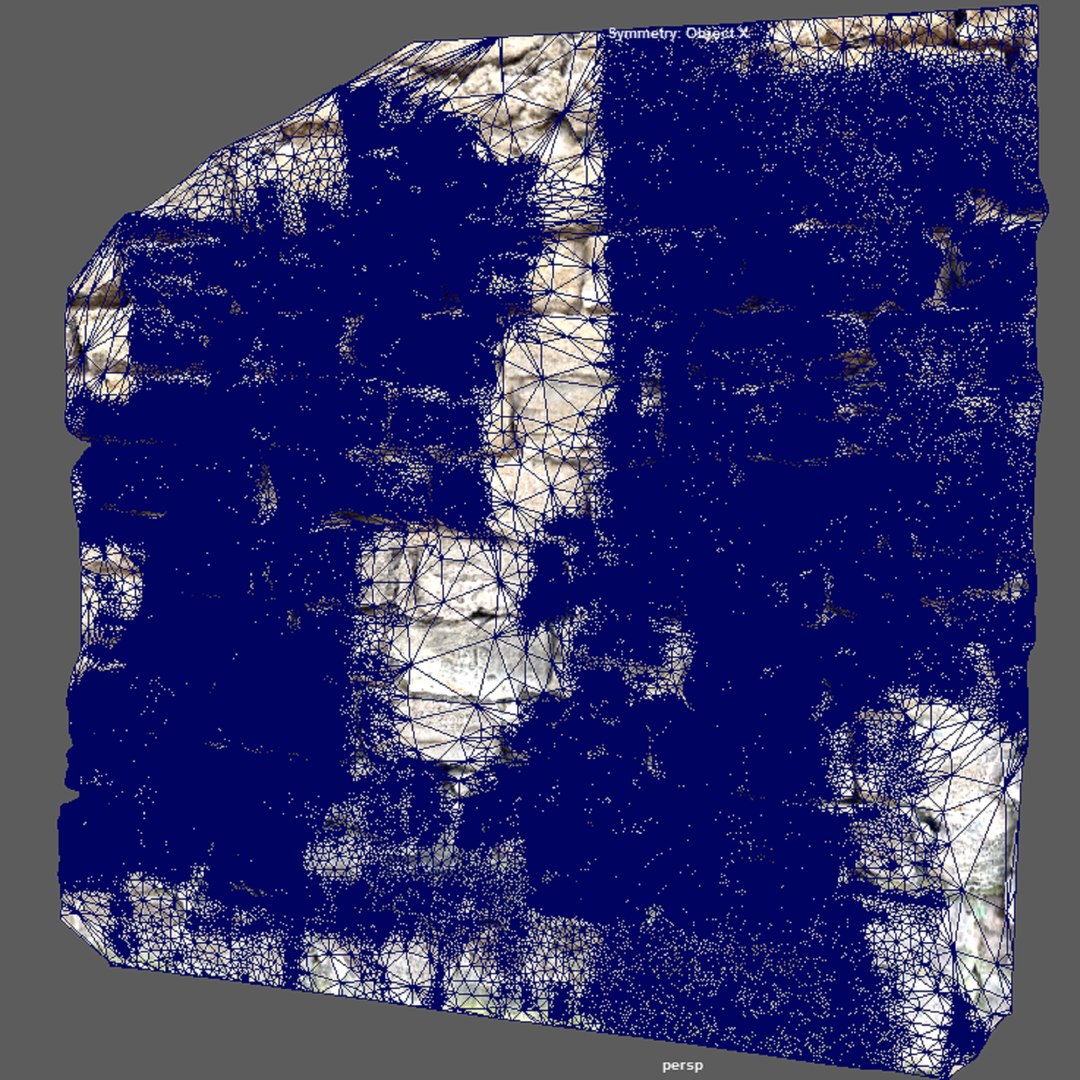 3D Gate Wall Of A Beautiful Fort Built Thousands Of Years Ago Model ...