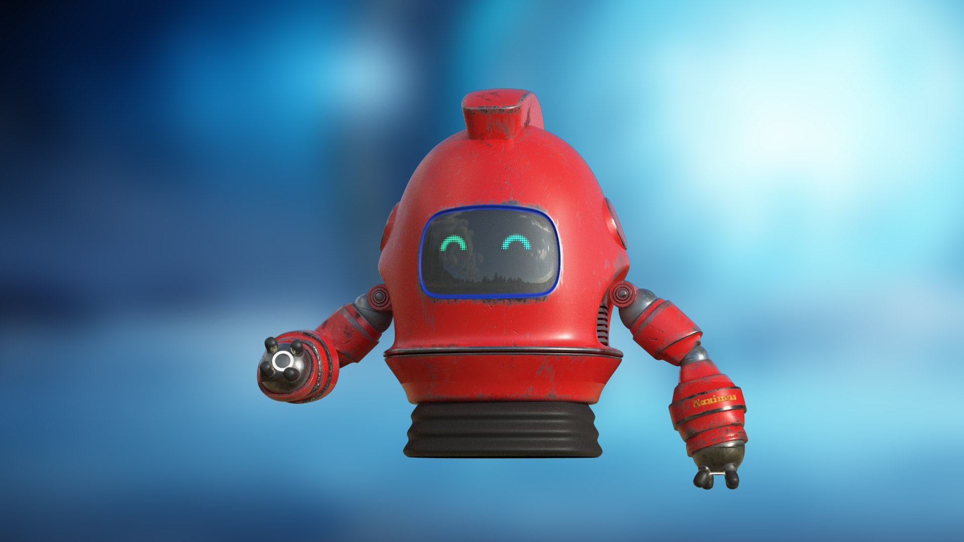 Maximus Robot Rig 3D Model - TurboSquid 1763854
