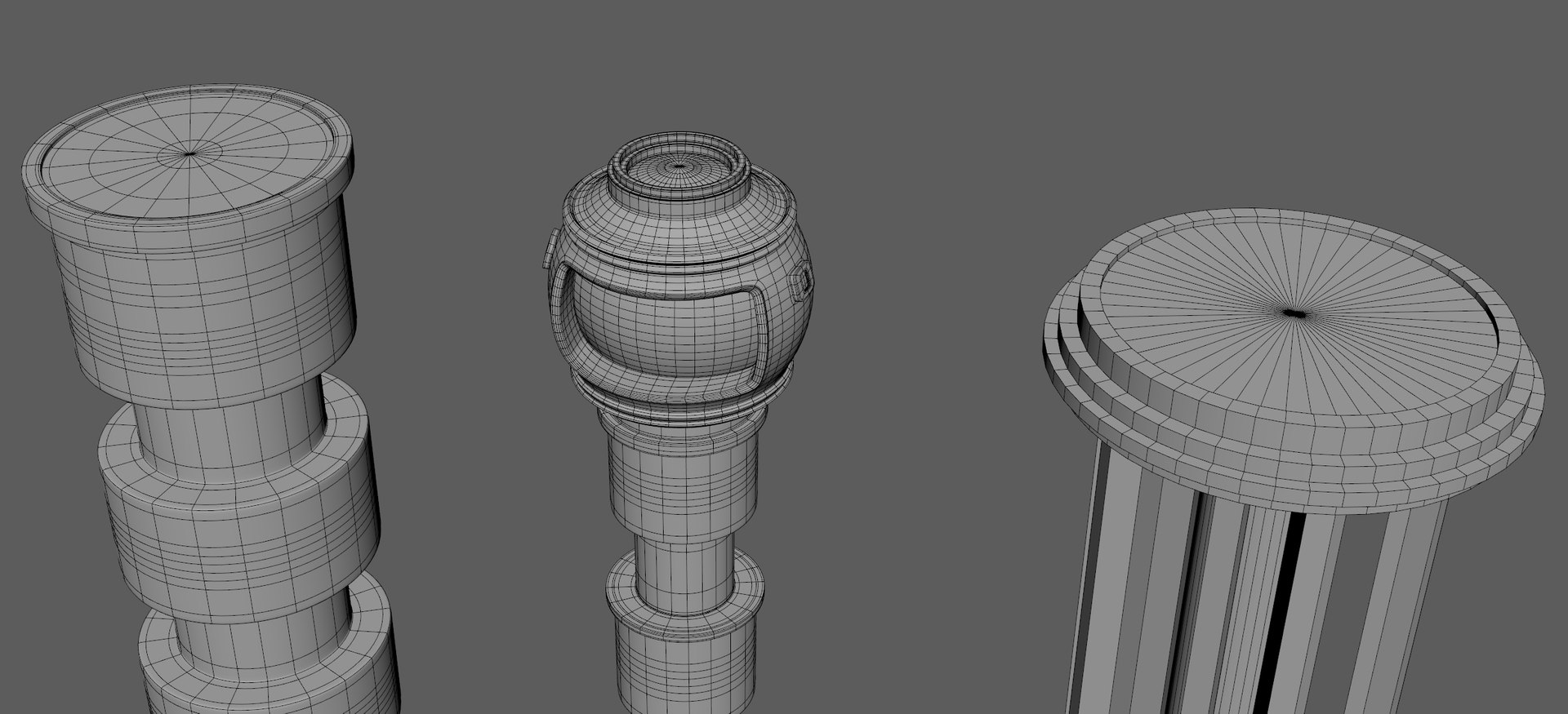 Sci-fi Column 3D Model - TurboSquid 1260138