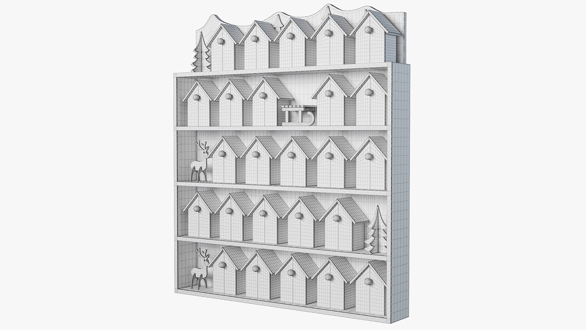 Advent Calendar 3D Model - TurboSquid 1992454