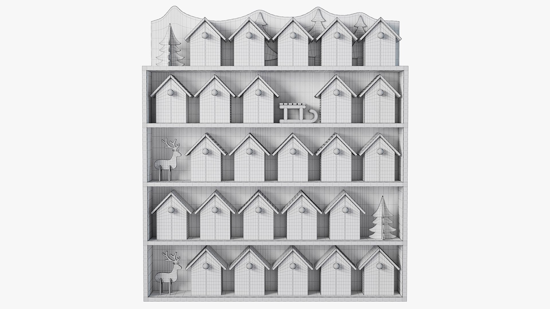 Advent Calendar 3D Model - TurboSquid 1992454