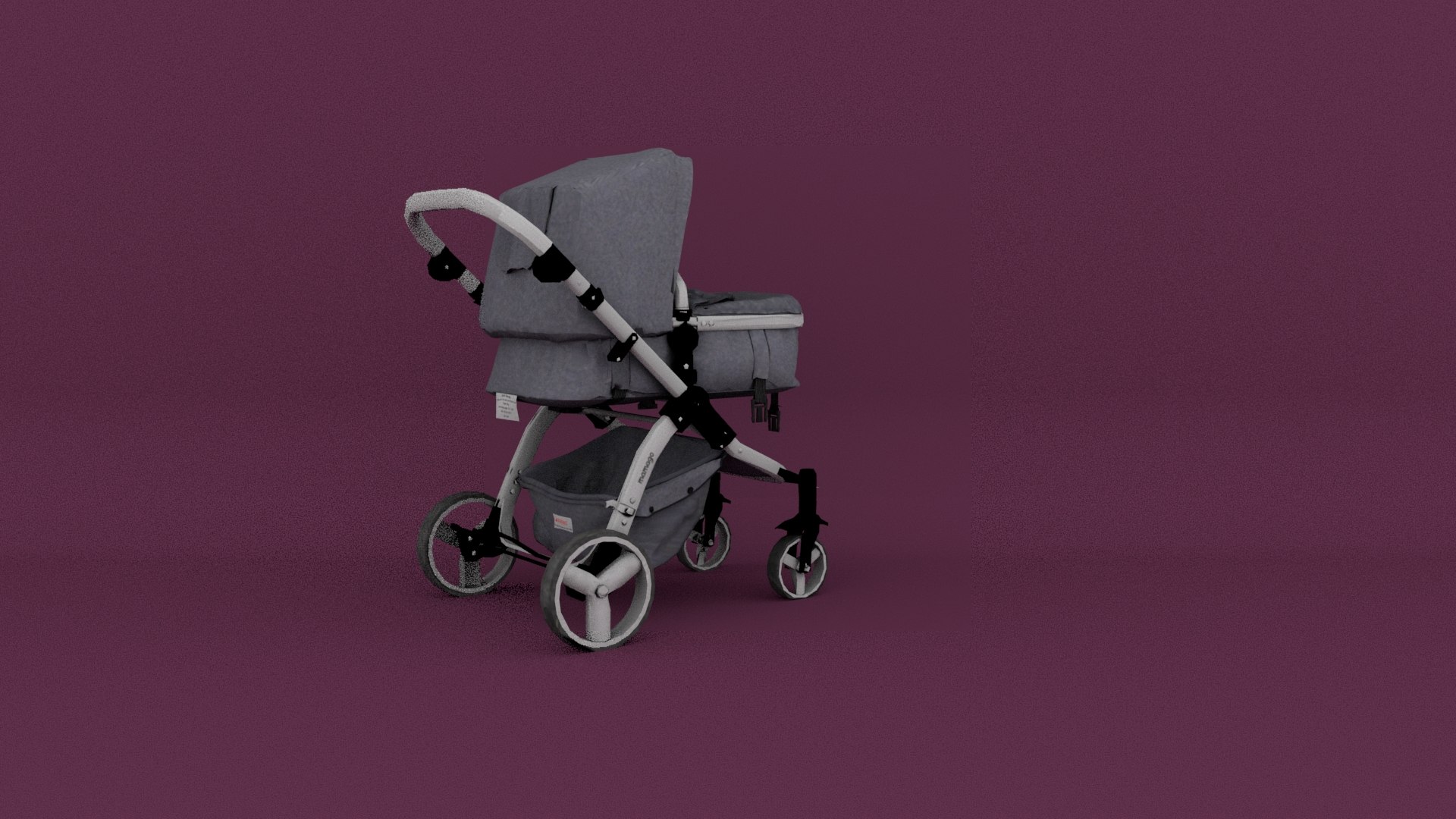 Baby Stroller Model - TurboSquid 2191992
