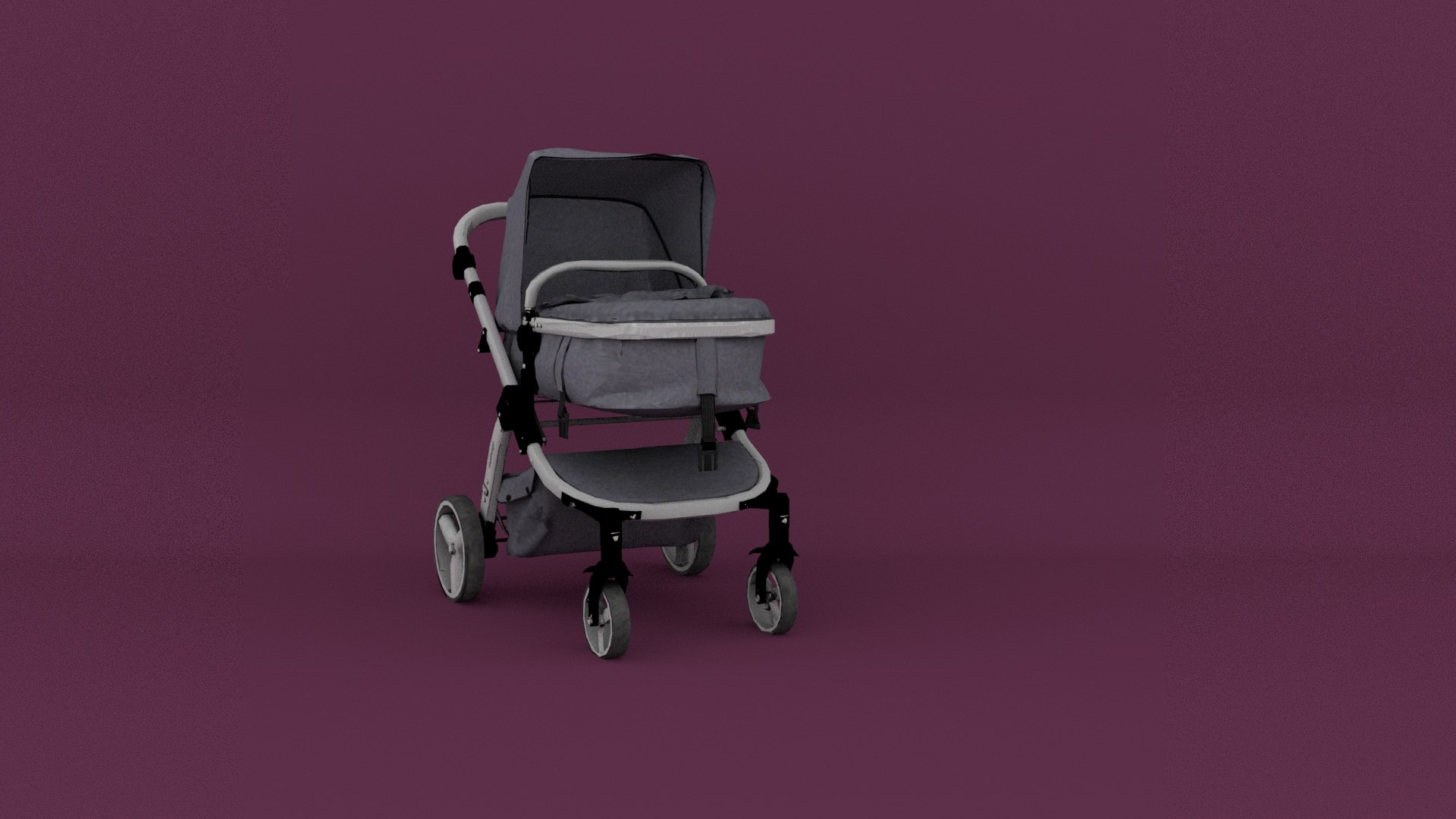 Baby Stroller Model - TurboSquid 2191992