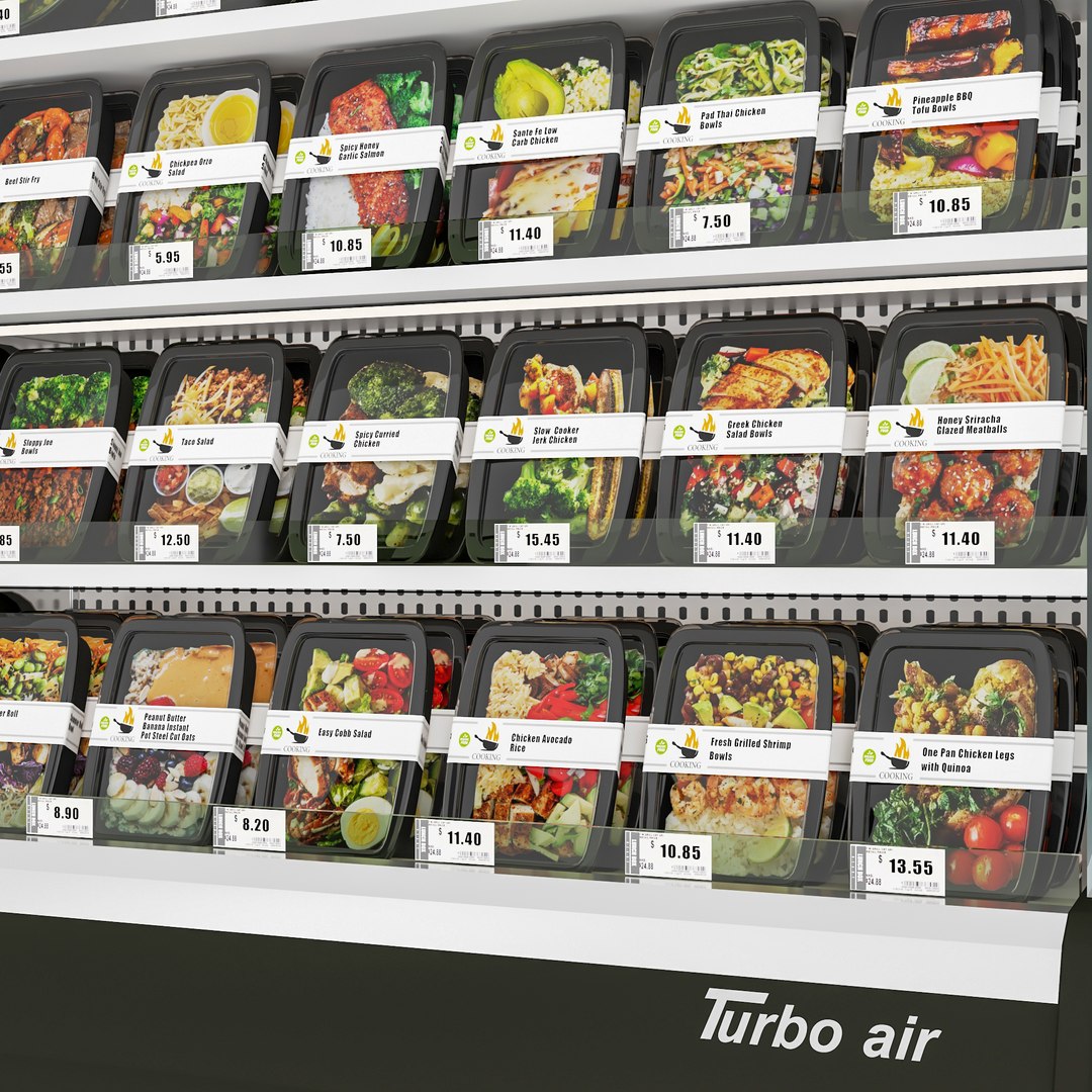 3D Lunch Box Counter LB02 - TurboSquid 2018478