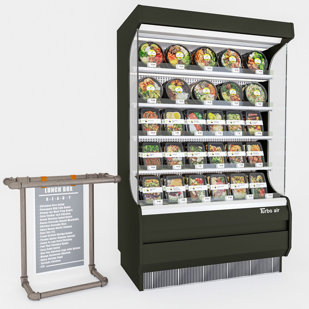 3D Lunch Box Counter LB02 - TurboSquid 2018478