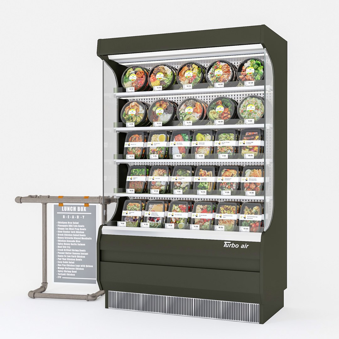 3D Lunch Box Counter LB02 - TurboSquid 2018478