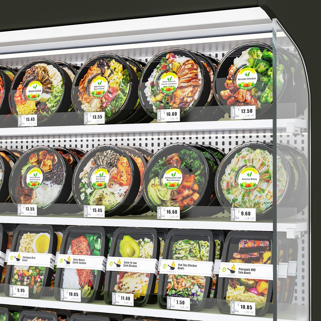 3D Lunch Box Counter LB02 - TurboSquid 2018478