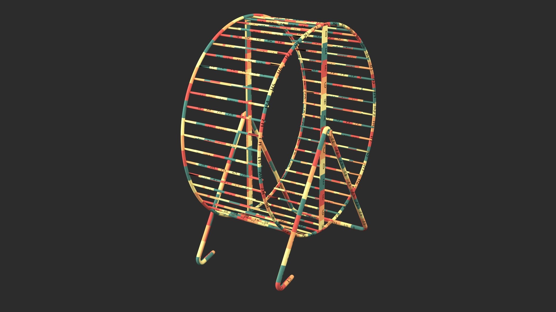 Hamster Wheel 3D Model - TurboSquid 1818713