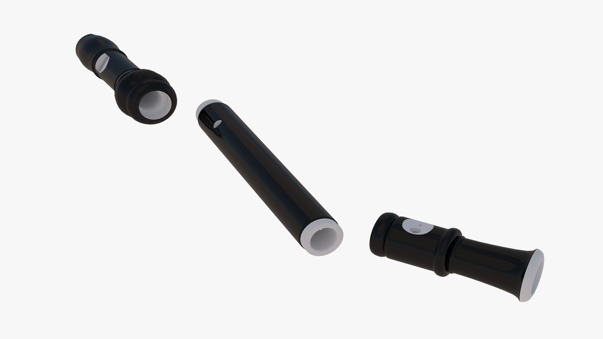 3D Flute Recorder Model - TurboSquid 2010017