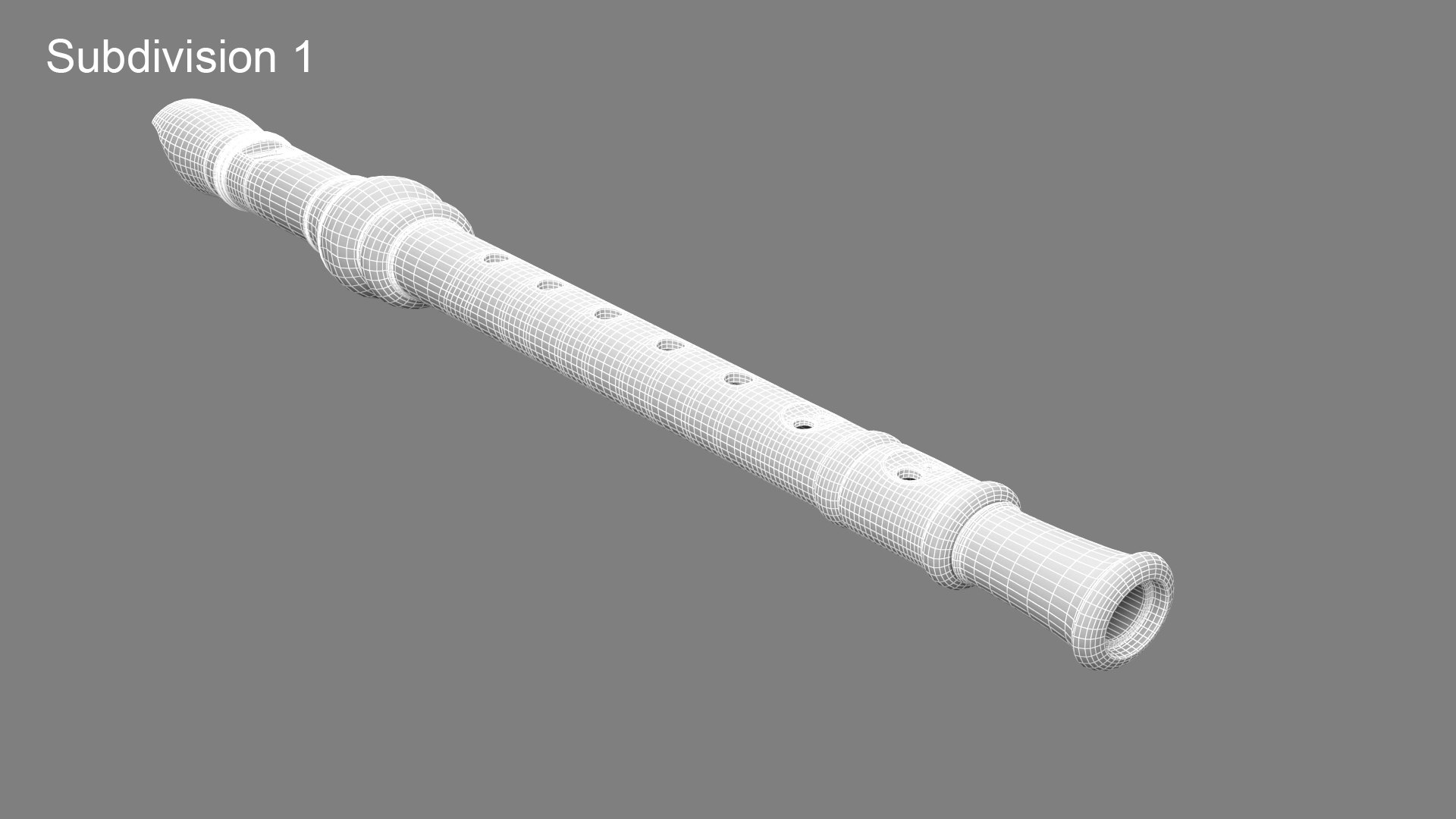 3D Flute Recorder Model - TurboSquid 2010017