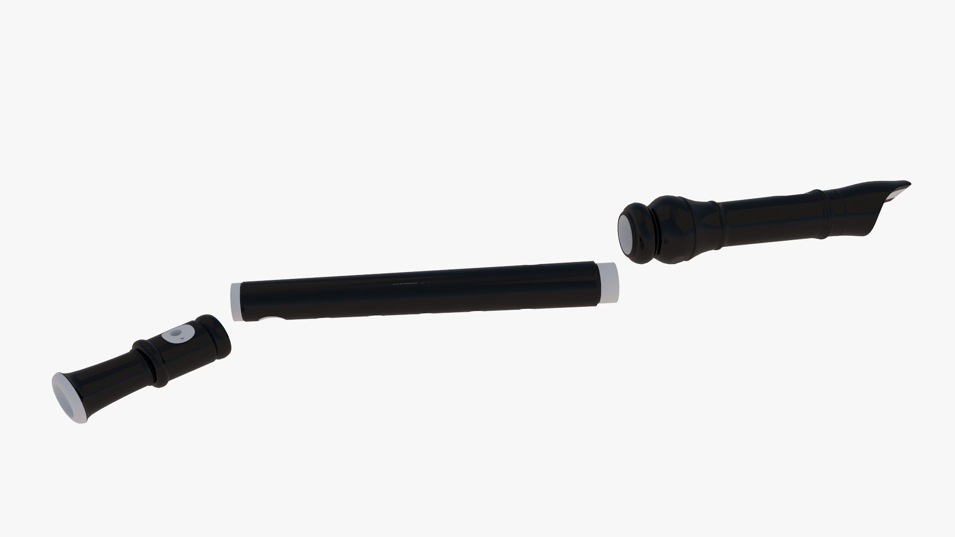 3D Flute Recorder Model - TurboSquid 2010017