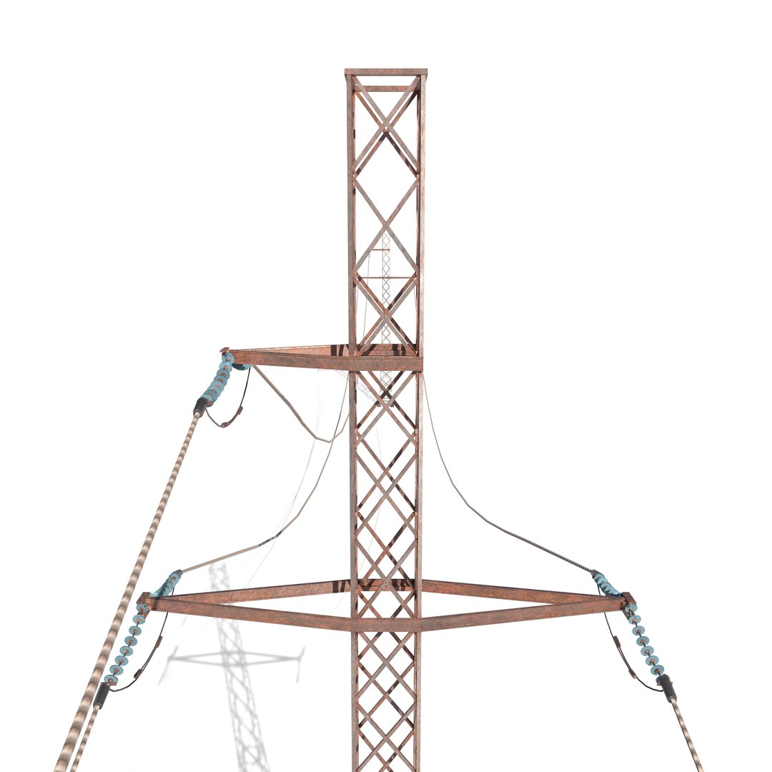 Electricity Poles 3D Model - TurboSquid 1475839