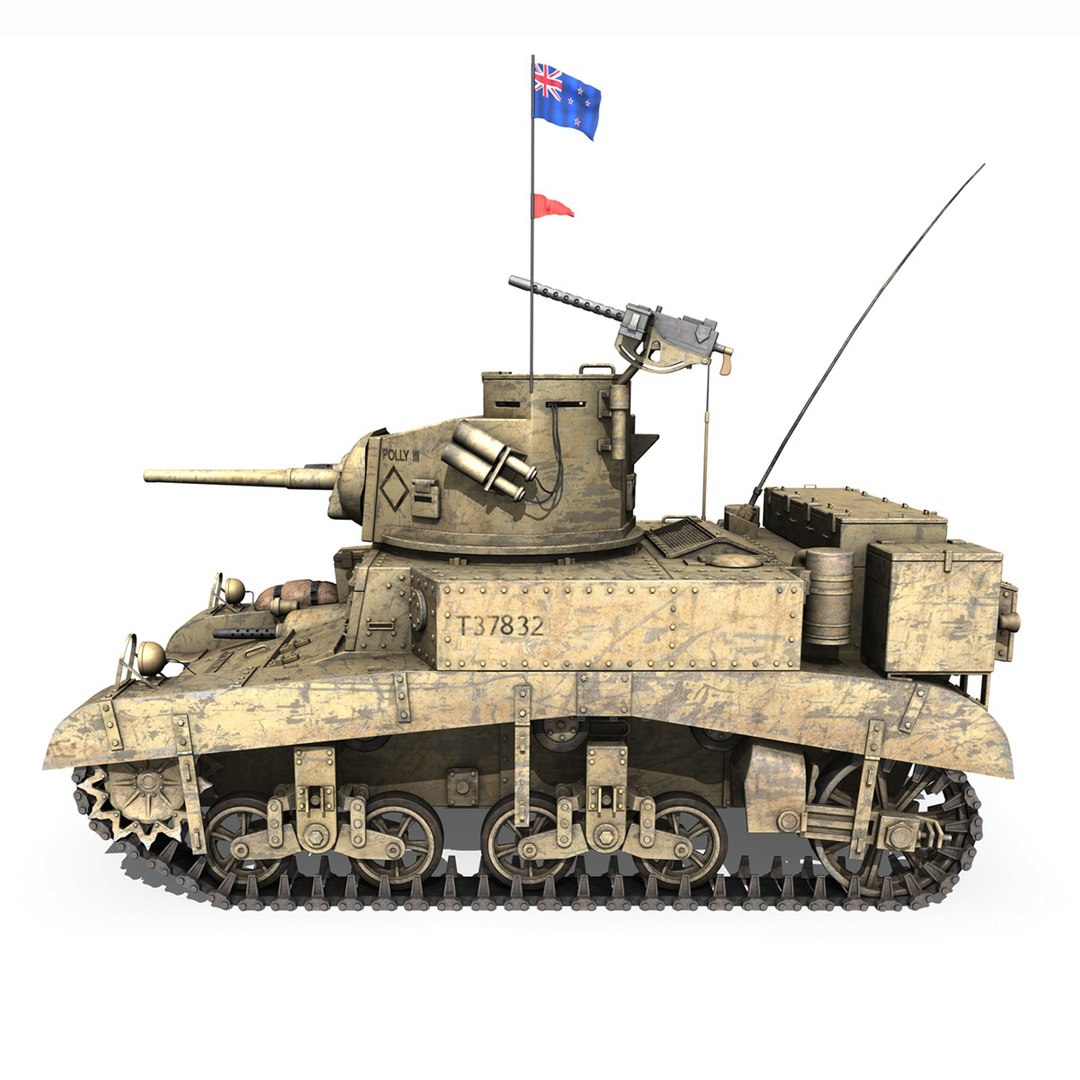 3d british - m3 light tank