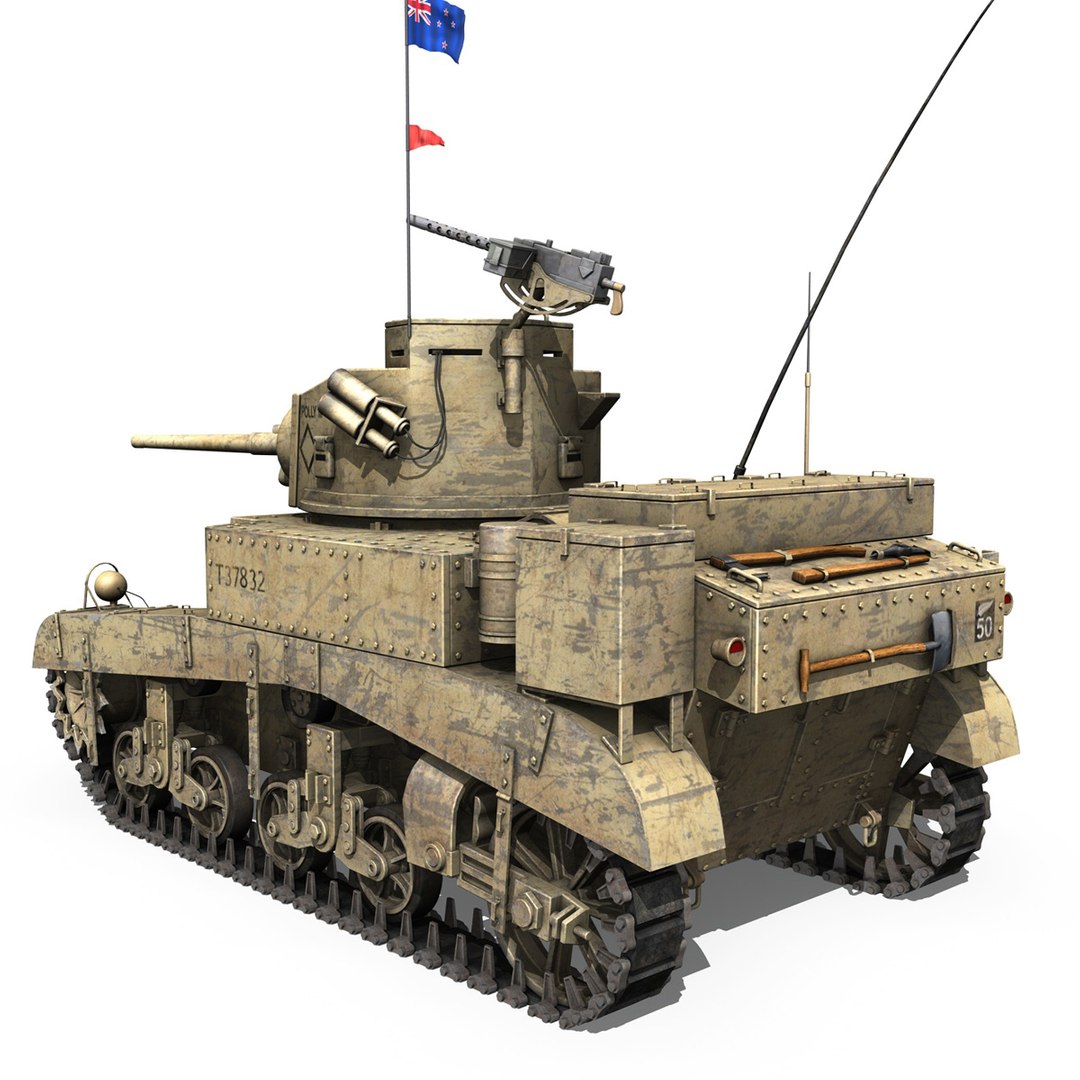 3d british - m3 light tank
