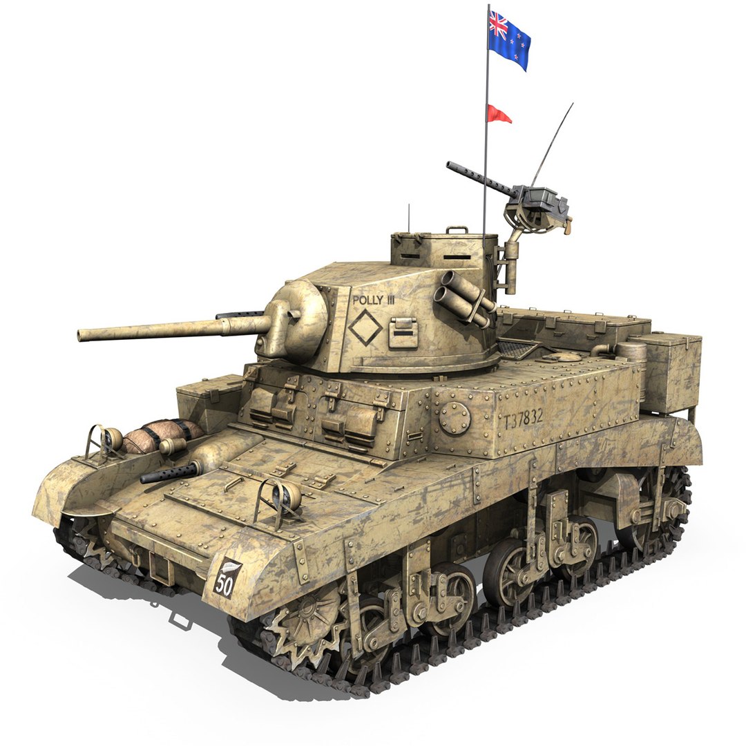 3d british - m3 light tank