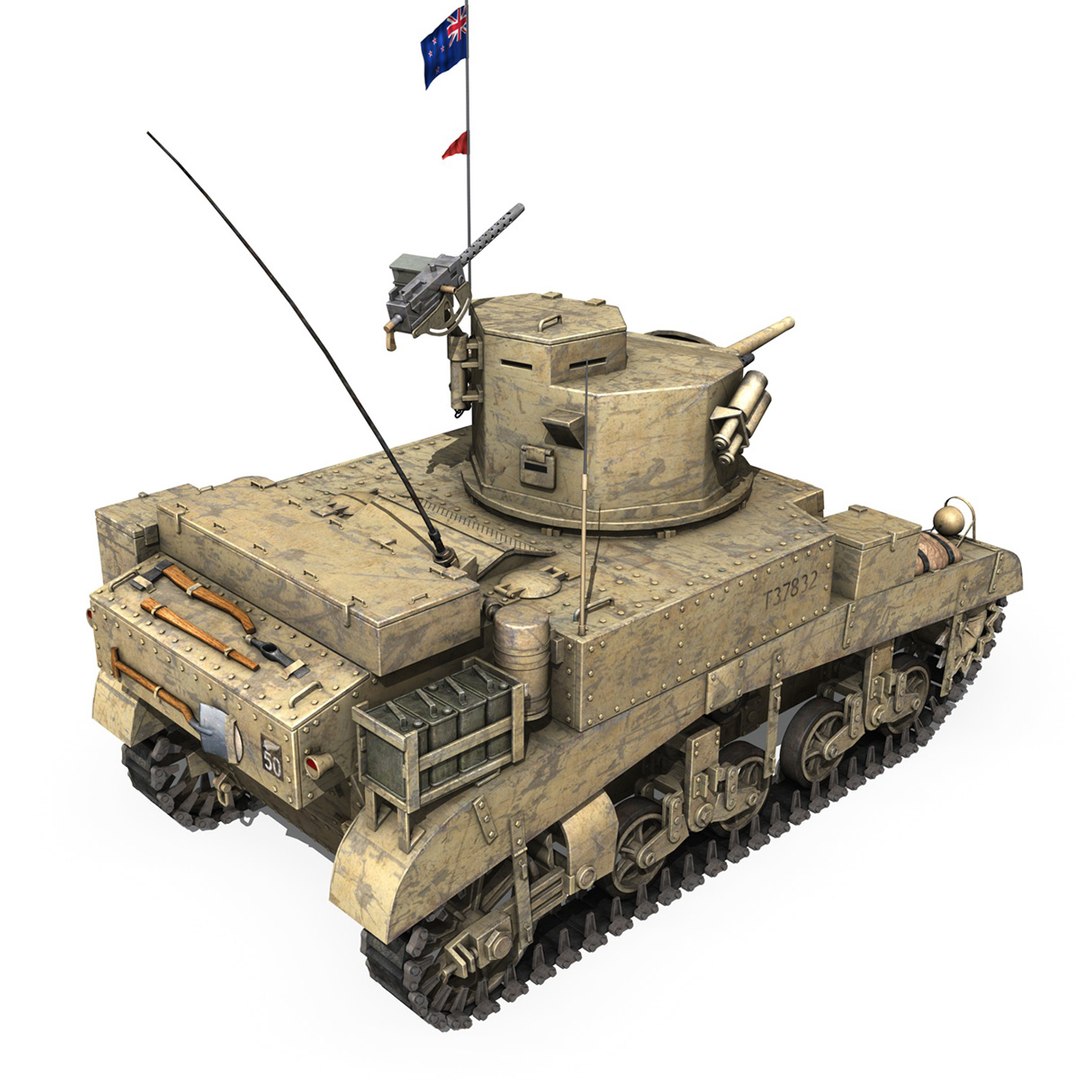 3d british - m3 light tank