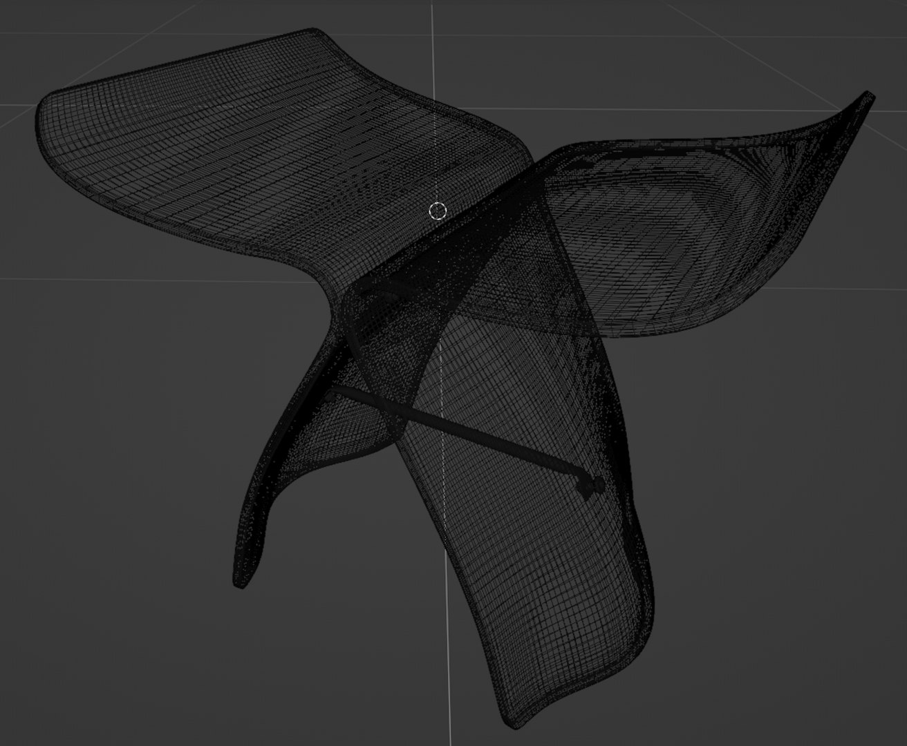 Fly Nordic Stool 3D - TurboSquid 1963706