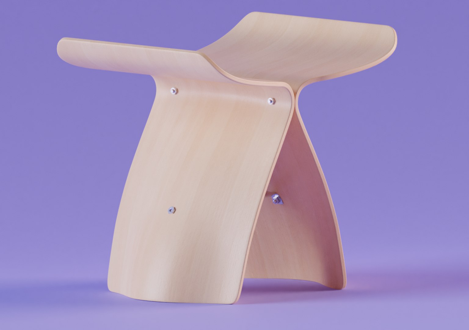 Fly Nordic Stool 3D - TurboSquid 1963706