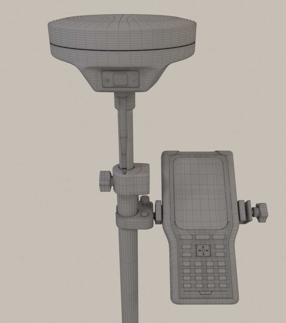 Geodetic Equipment Antenna 3D Model - TurboSquid 1630442
