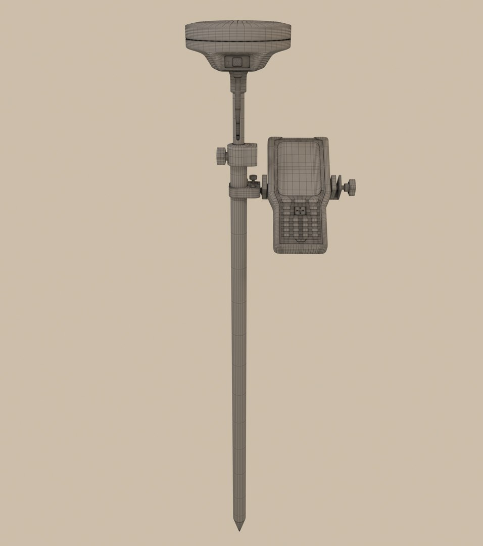 Geodetic Equipment Antenna 3D Model - TurboSquid 1630442
