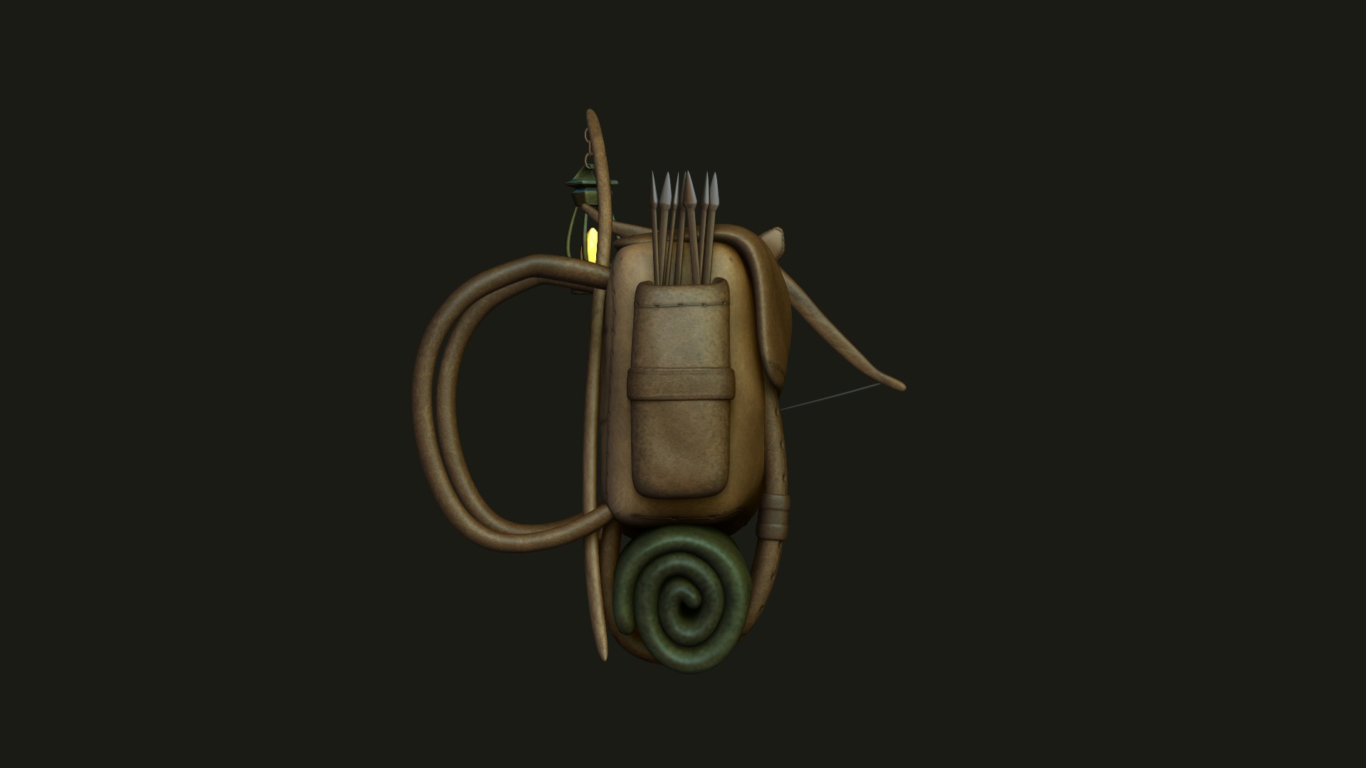 3D Backpack - Character Costume - TurboSquid 1660152