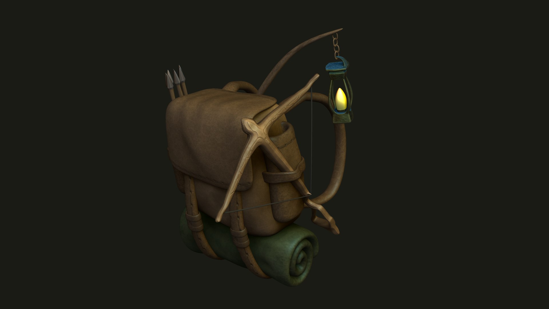 3D Backpack - Character Costume - TurboSquid 1660152