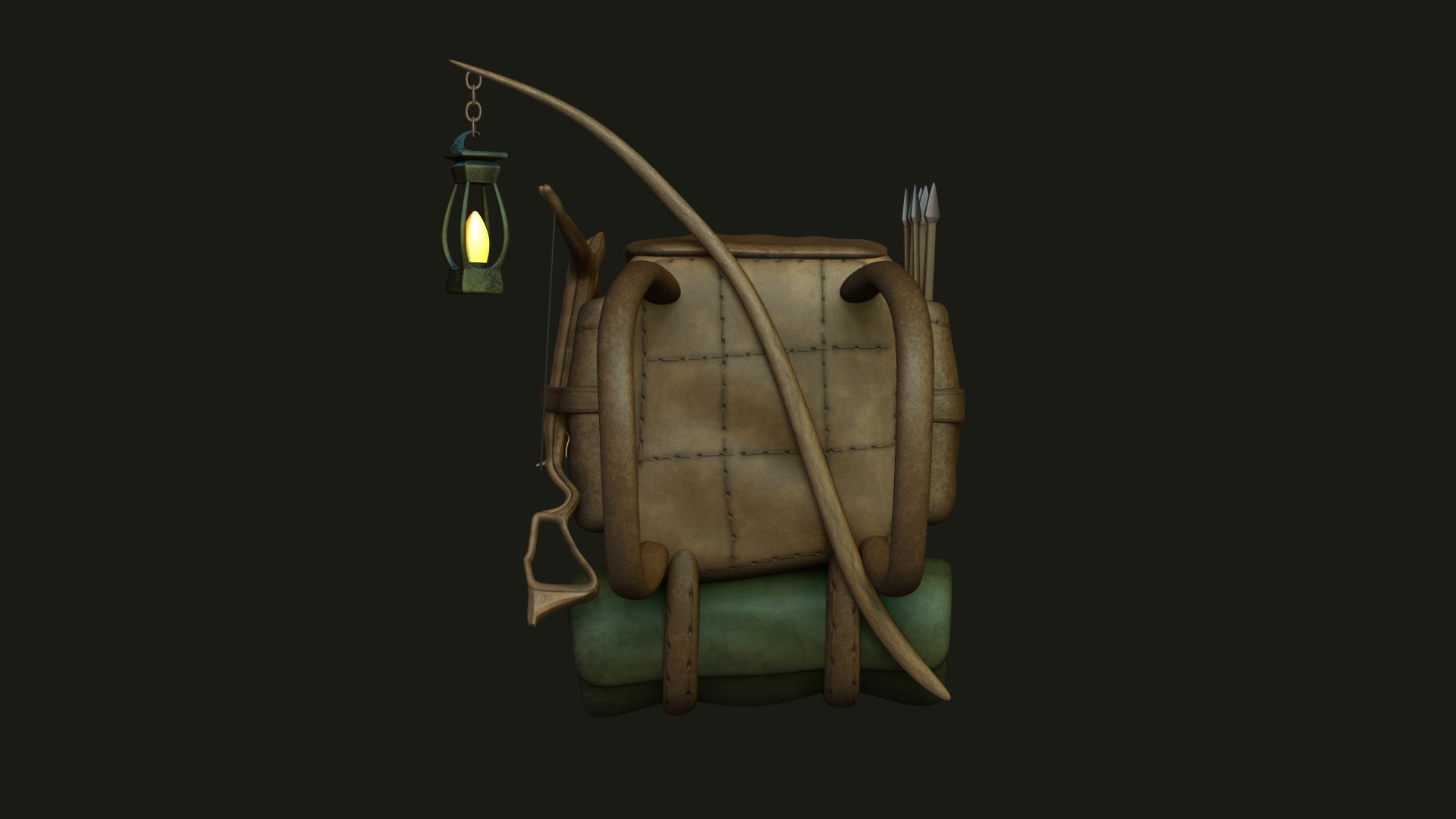 3D Backpack - Character Costume - TurboSquid 1660152