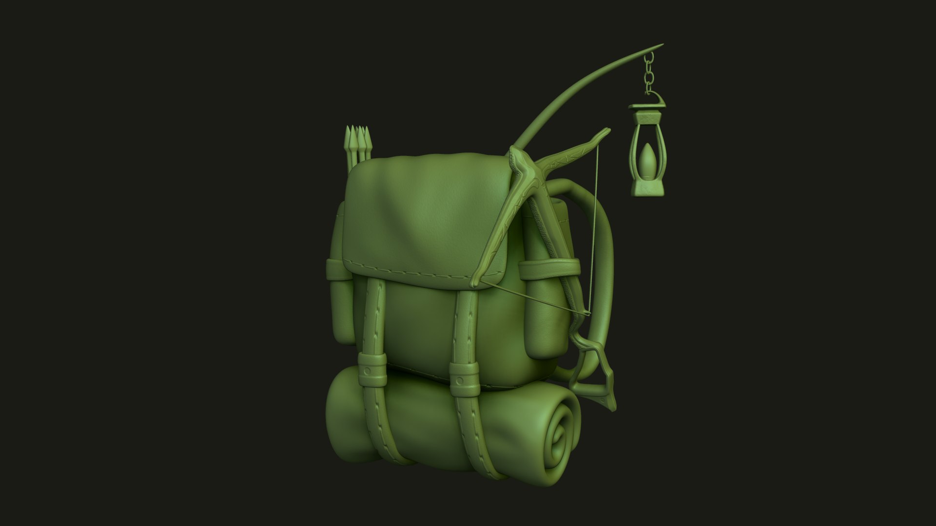 3D Backpack - Character Costume - TurboSquid 1660152