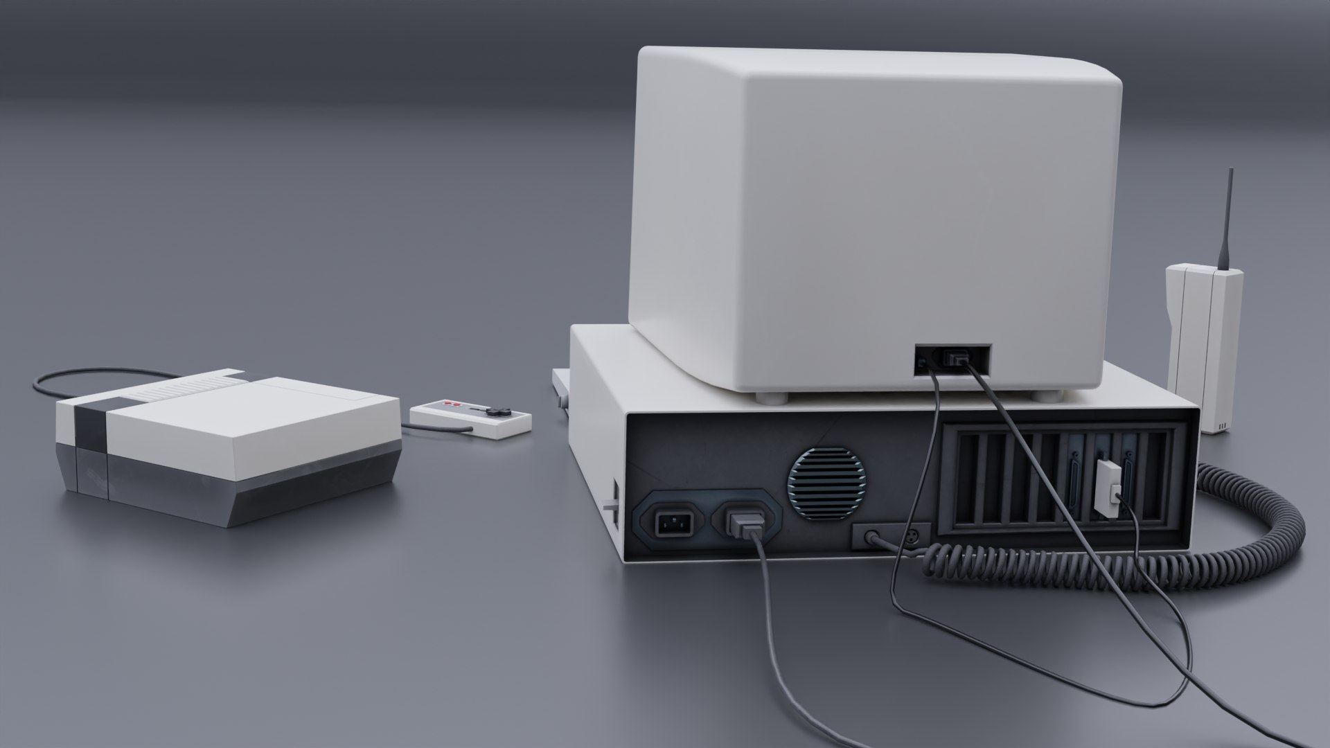 3D Classic Electronic Mini Model - TurboSquid 1698008