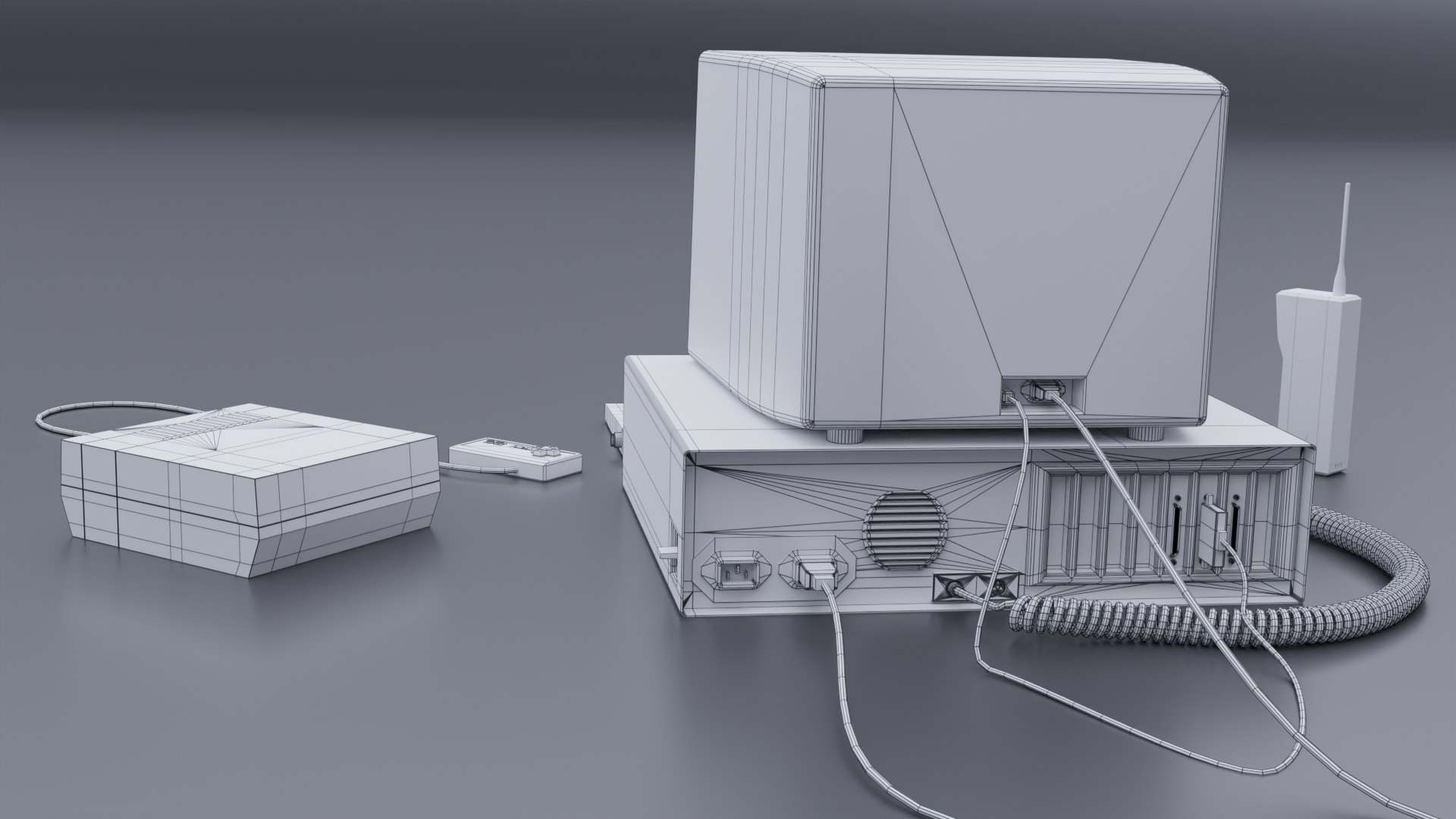 3D Classic Electronic Mini Model - TurboSquid 1698008