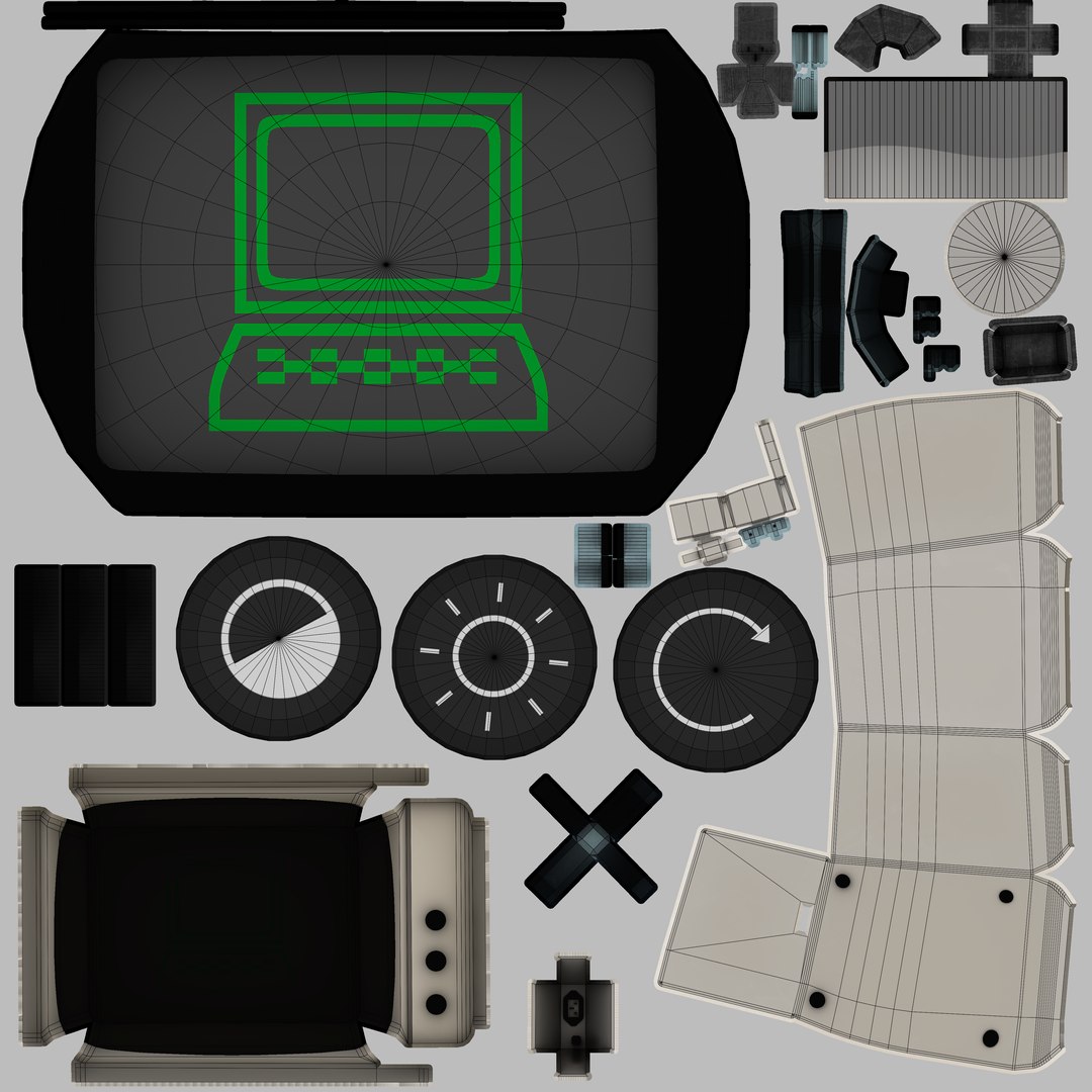 3D Classic Electronic Mini Model - TurboSquid 1698008