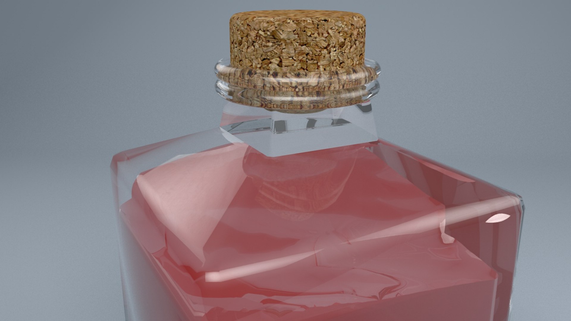 Healing Potion 3d Obj