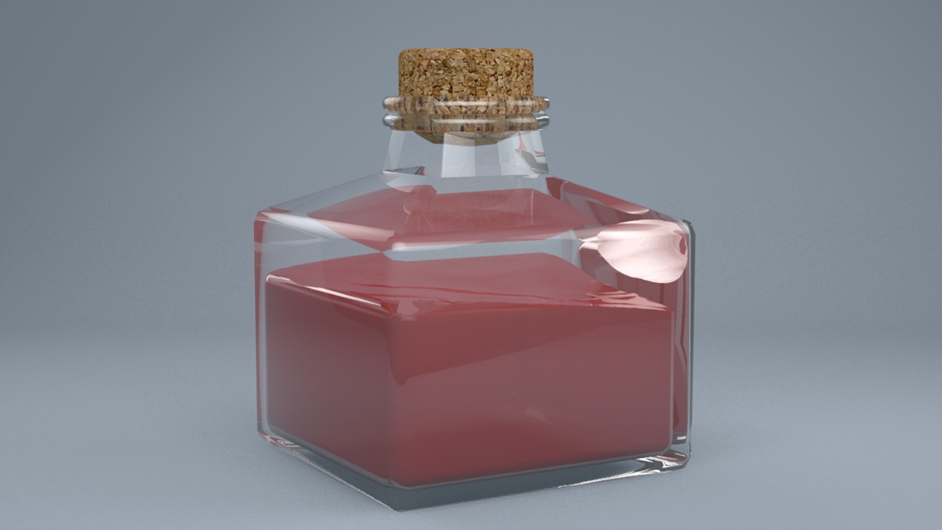 Healing Potion 3d Obj