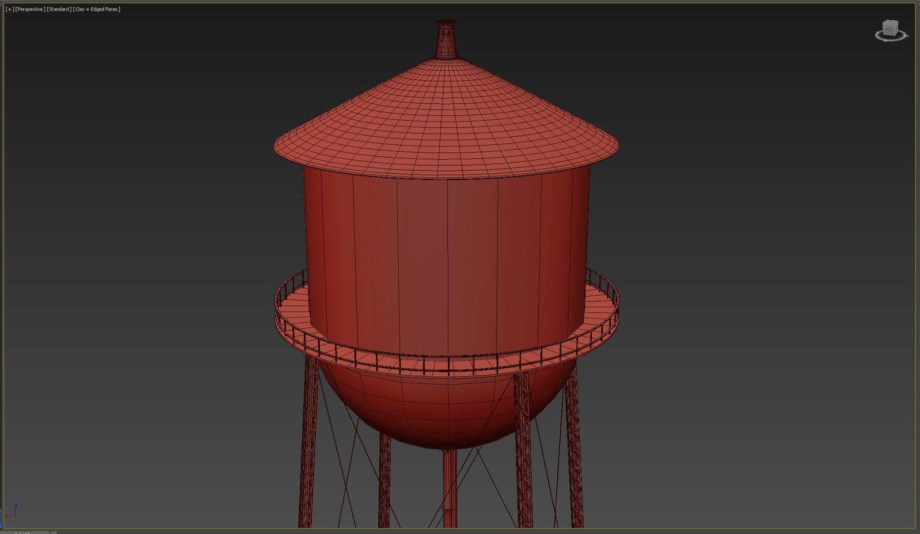 3D Water Tower Model - TurboSquid 1775883