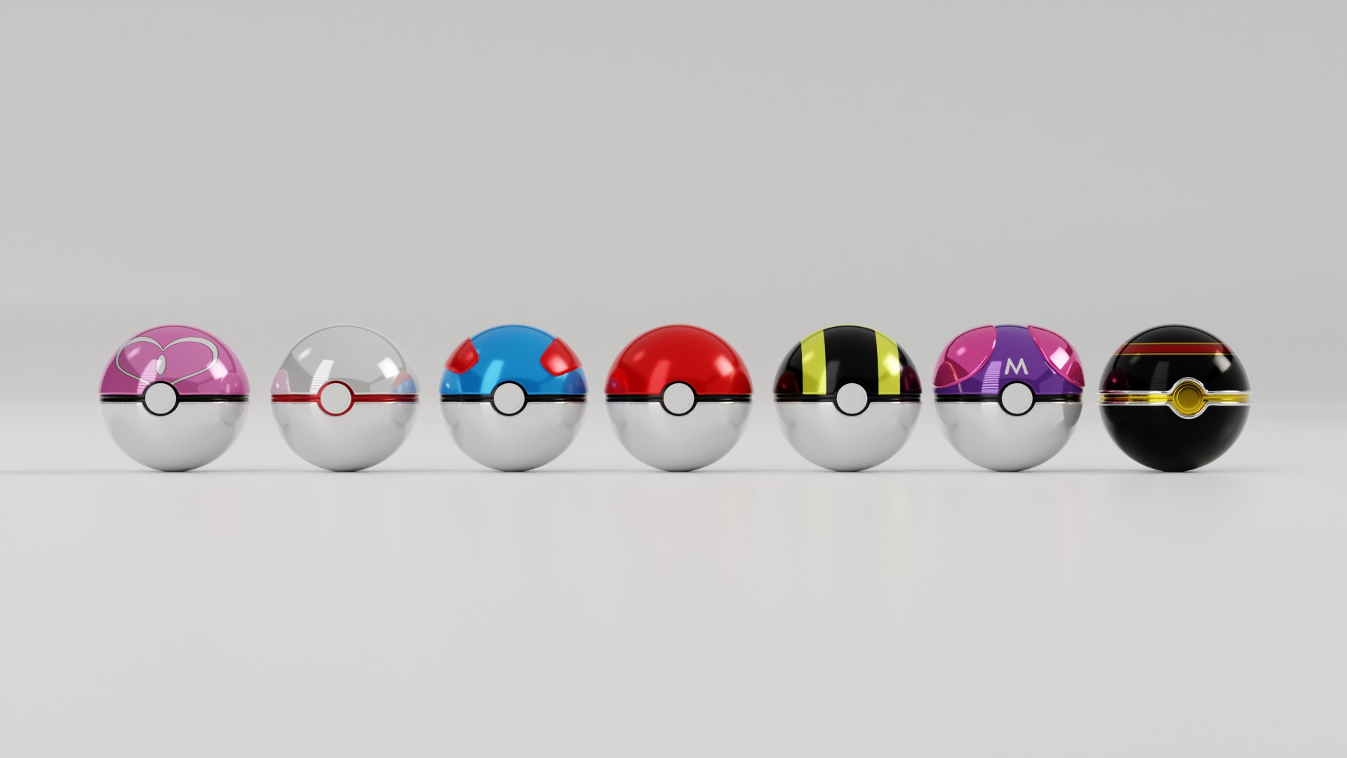 3D Poke Ball - TurboSquid 2028719