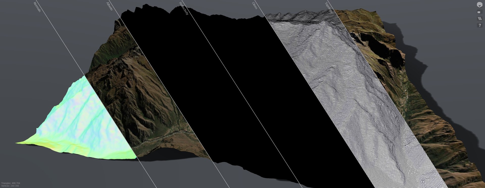3D Mountain Landscape Marconi Andes Of Peru - TurboSquid 1835016