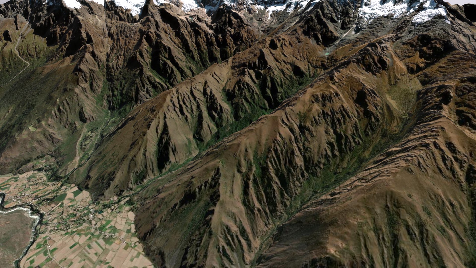 3D Mountain Landscape Marconi Andes Of Peru - TurboSquid 1835016