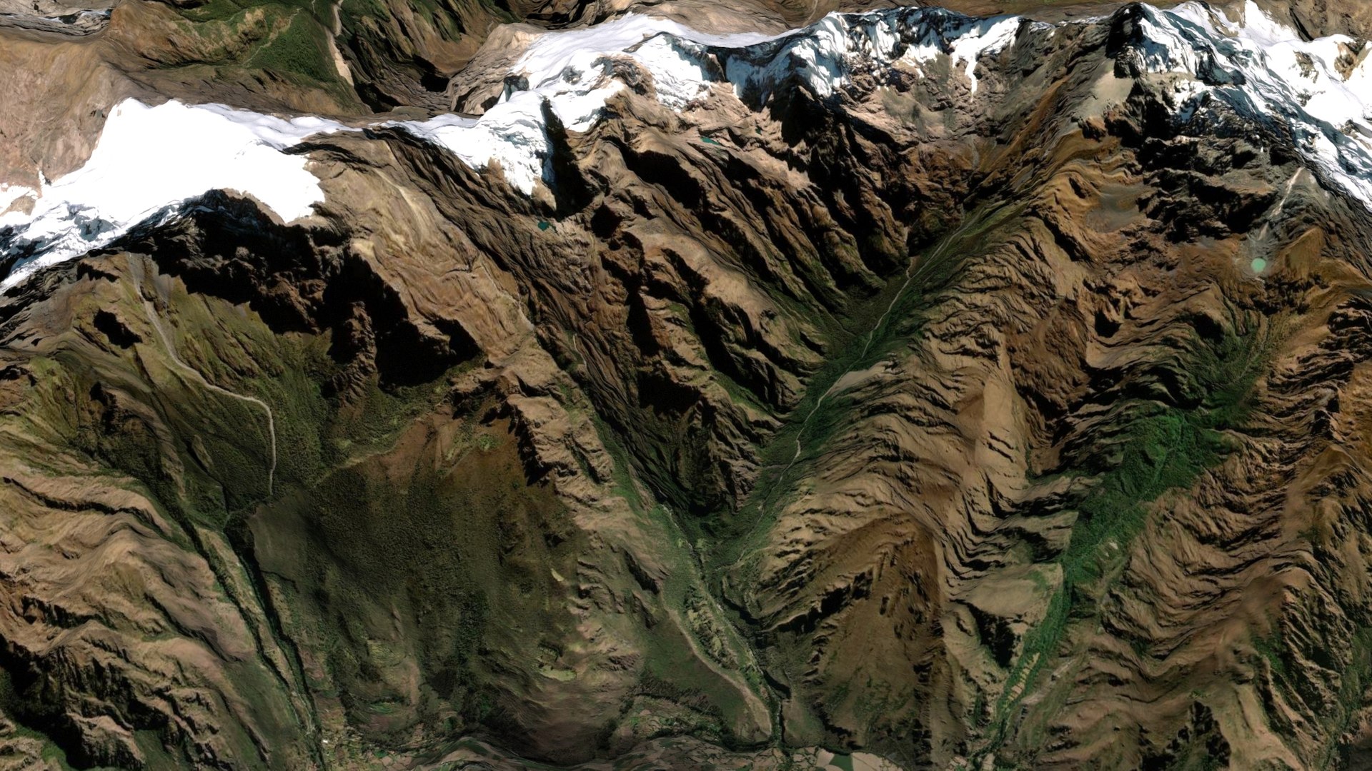 3D Mountain Landscape Marconi Andes Of Peru - TurboSquid 1835016