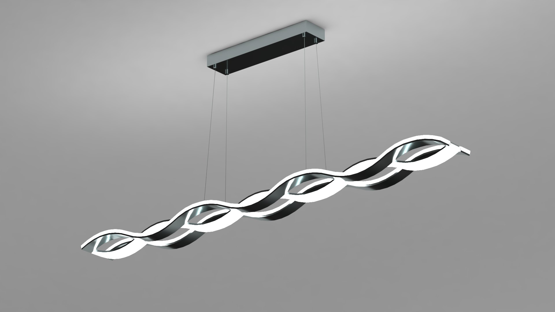 Suspension Lamp - 3 Waves 3D Model - TurboSquid 2055602